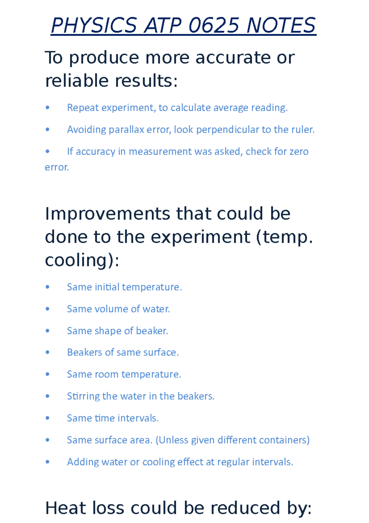 Physics ATP 0625 Notes - PHYSICS ATP 0625 NOTES To produce more ...