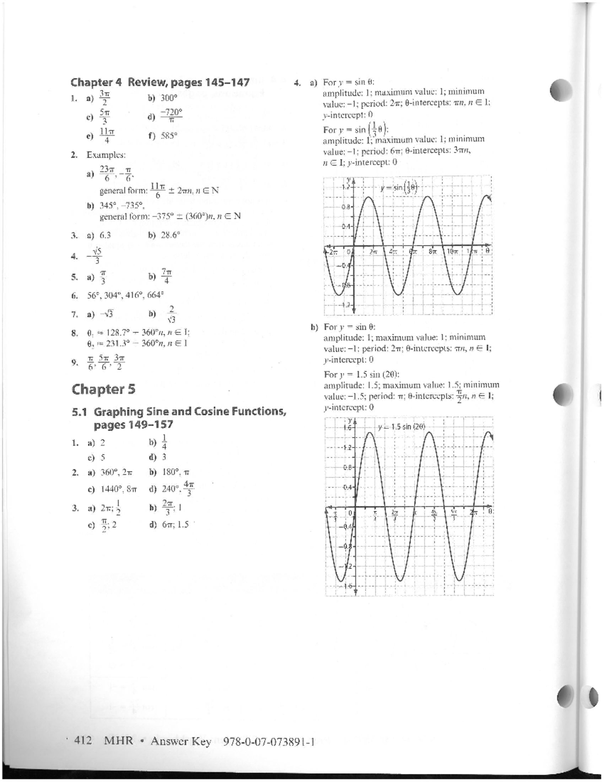 Chapter 5 Workbook Answers - MATH 235 - Studocu