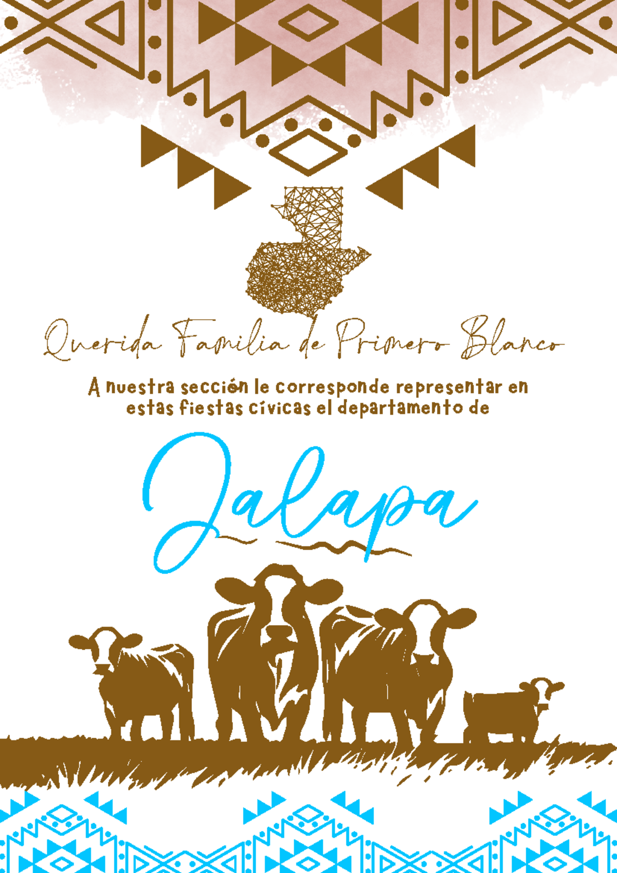 Niños Jalapa 2024 - Jalapa Querida Familia de Primero Blanco A nuestra sección le corresponde ...