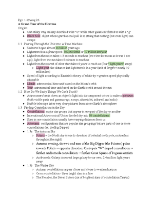Astro ch. 5 notes - A summary of important points in Chapter 5. - Intro ...