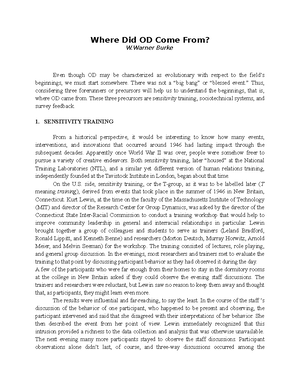 What Is Organization Development - What Is Organization Development ...