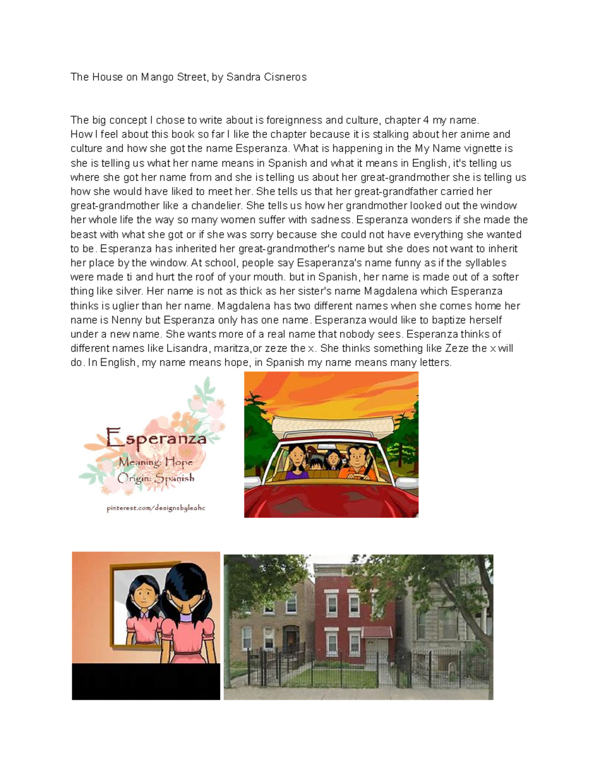 The House on Mango Street - How I feel about this book so far I like ...