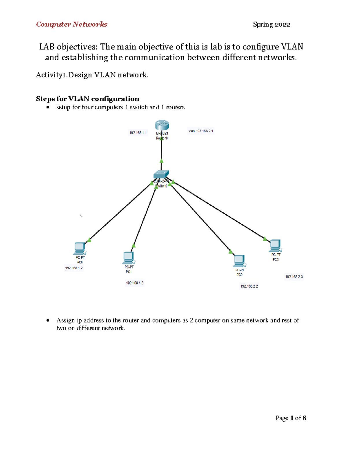 Experiment 9 - Nice one to study - LAB objectives: The main objective ...