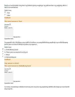 BFIN 2ND Quarter EXAM - aclc source week 1-10 - BFIN SECOND QUARTER ...