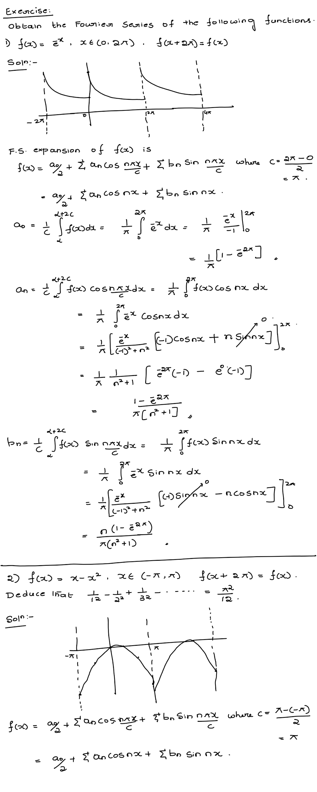 Lecture 2 EI-1 - These are professors' handwritten notes. They contain ...