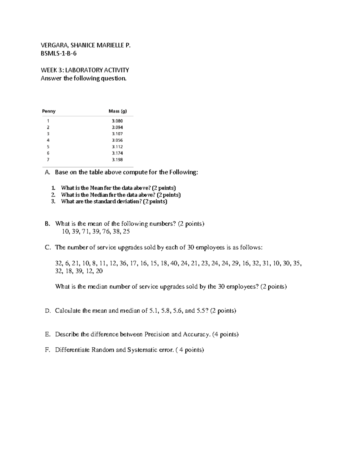 WEEK 3- Laboratory Activity - VERGARA, SHANICE MARIELLE P. BSMLS-1-B ...