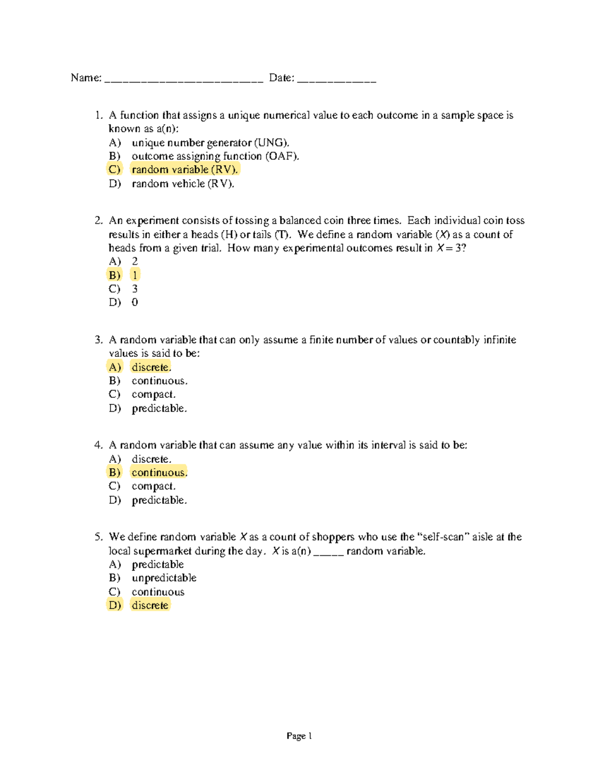 Quiz6 Ch05 Pdf - quiz 8 chap 7 math 1300 - Name ...