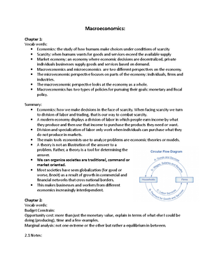 Macro Notes Unit 4 (3 of 3) - Quantity Theory of Money: relationship ...