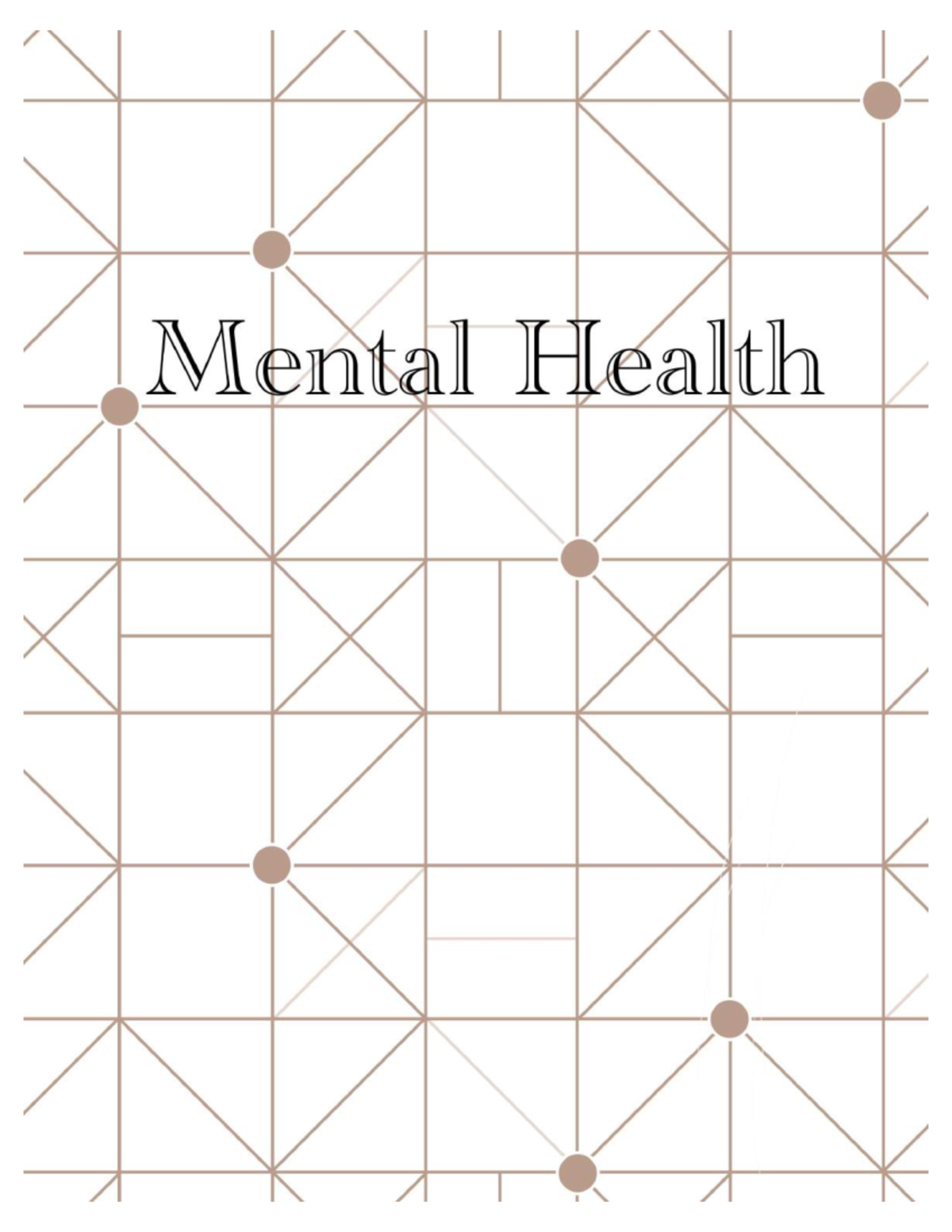 Mental Health Notebook - NUR1060C - r - Studocu