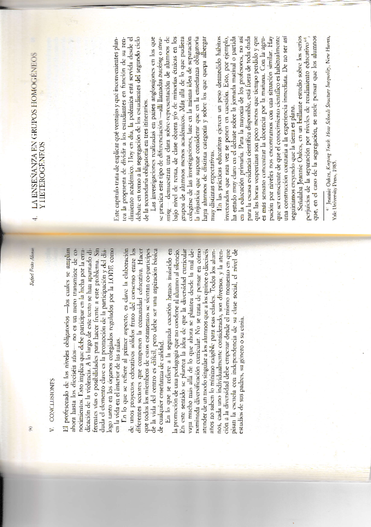 La enseñanza en grupos homogéneos y heteroténeos - 311É +ri:i?éi ii!Í ...