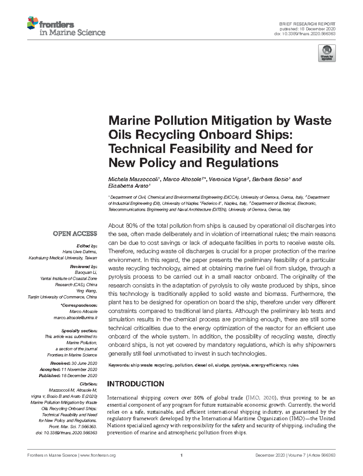 Marine-Pollution-Mitigation- Articulo - BRIEF RESEARCH REPORT published ...