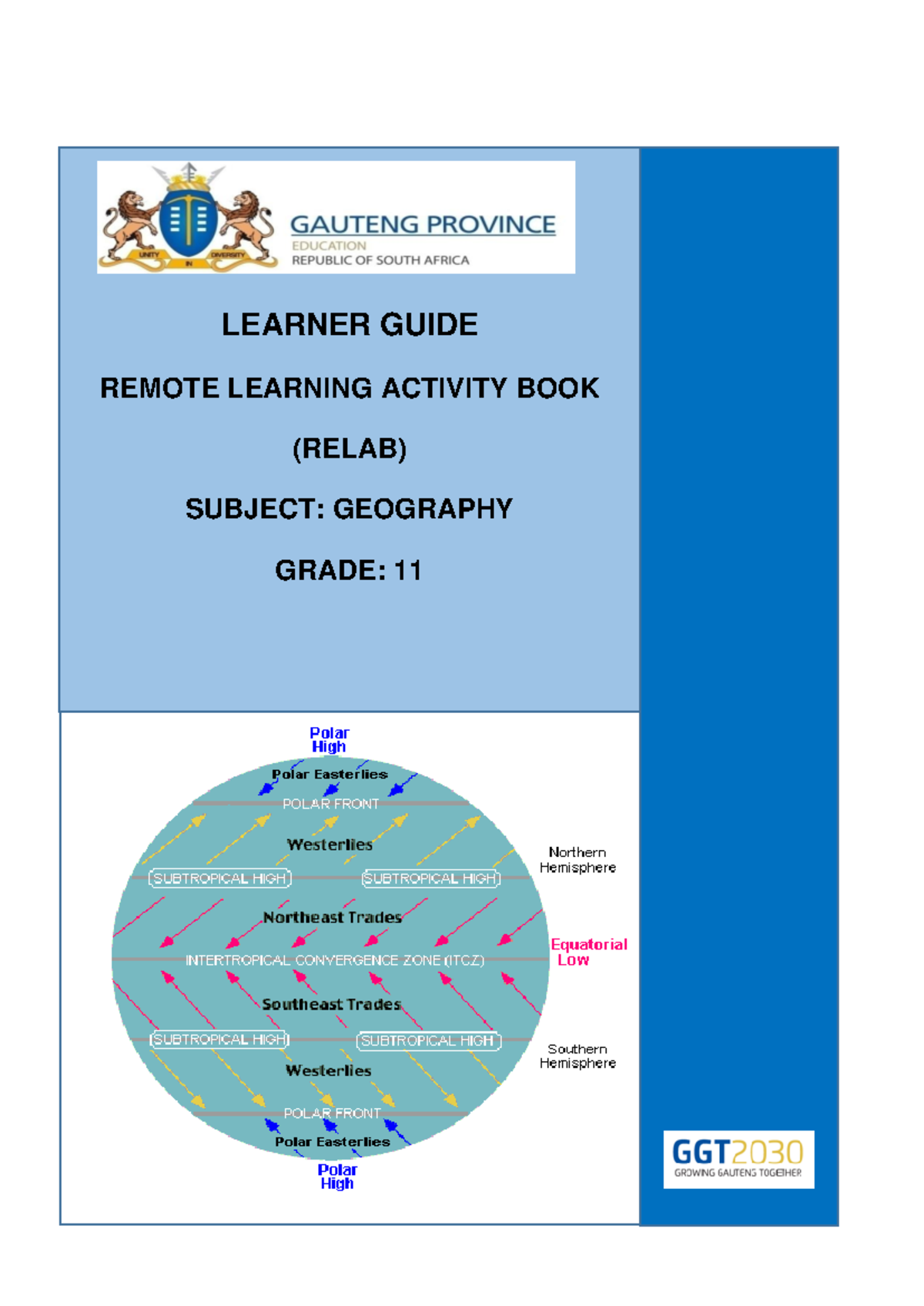 Geography Grade 11 Relab Learner Guide - 2021 LEARNER GUIDE REMOTE ...