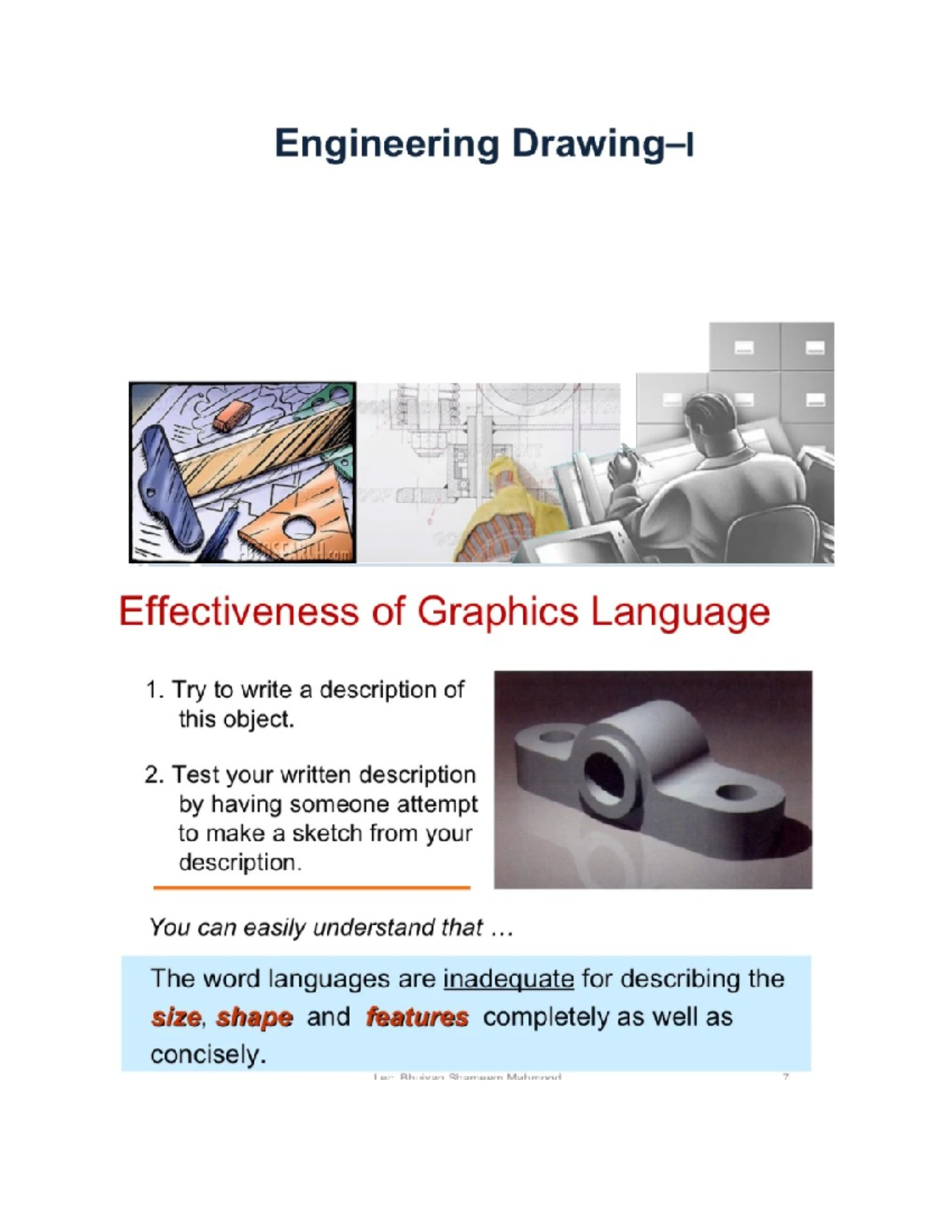 Engg drawing with tools, isometric - Drawing - Studocu