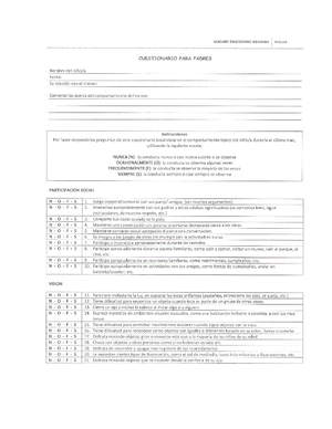 Form Escuela 5-12 a - cuestionarios spm2 - Child AutoScord'Form School ...