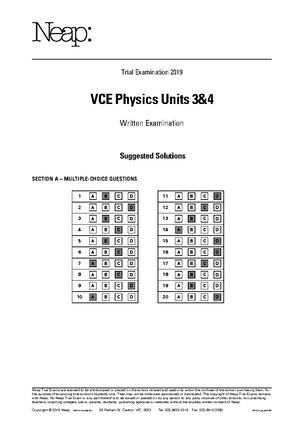 Physics 2024 Trial Exam TSSM - Figures Words ‘ 2024 Examination Package’ - Trial Examination 3 ...