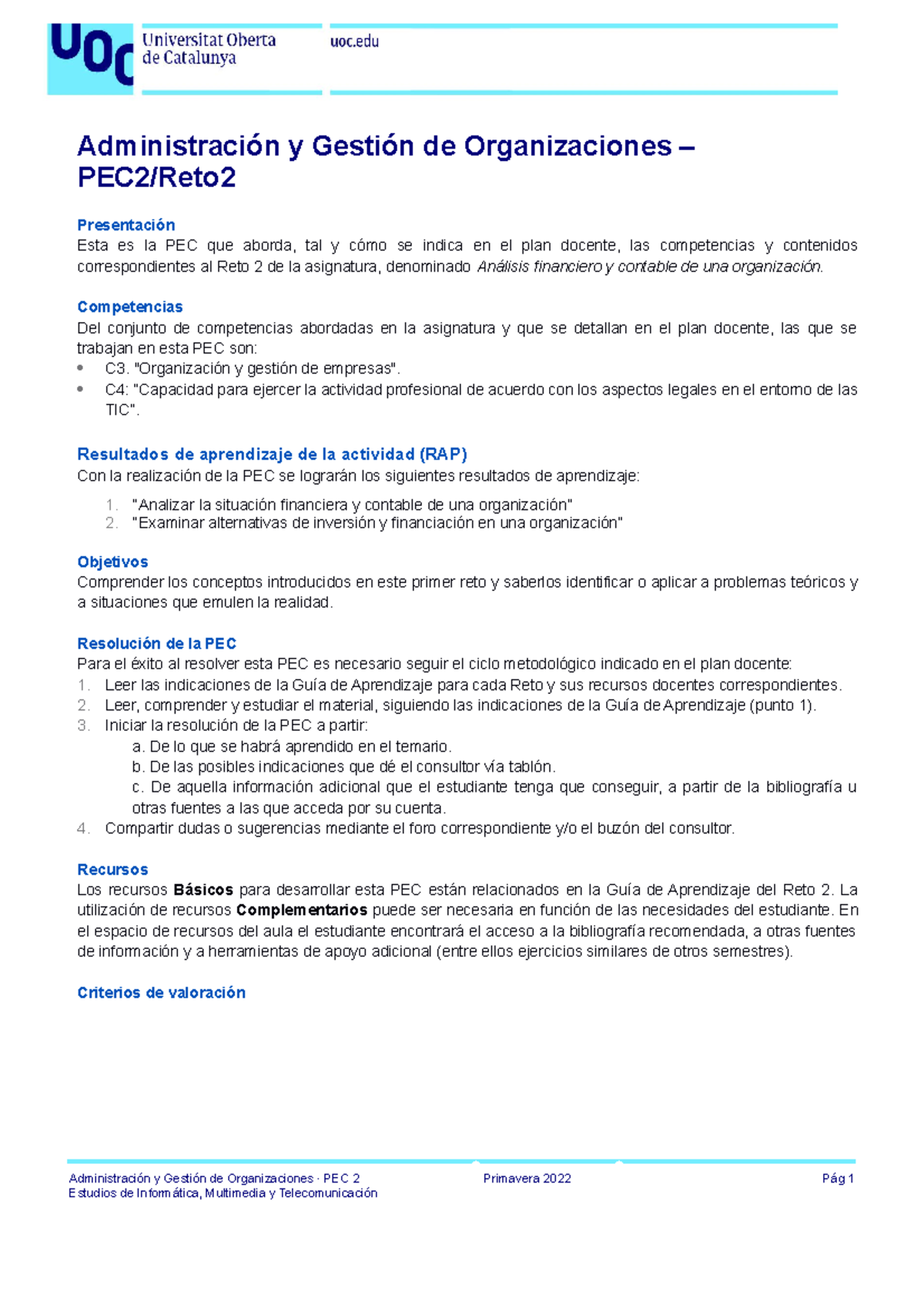 07556 PECS RESUELTAS - Administración y Gestión de Organizaciones ...