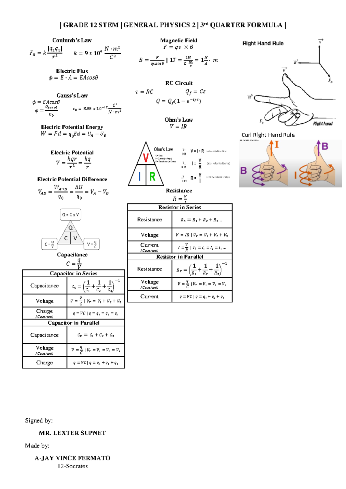 3rd Quarter Formula - dvrg rgeh eheher gwegwgwp p progj p oropeblnblkn ...