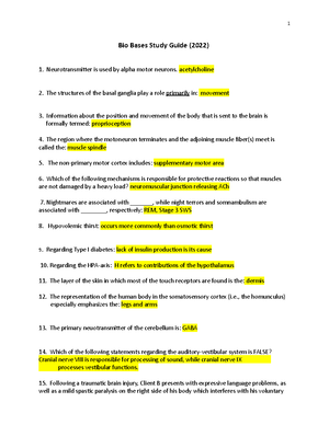 Bio Bases Study Guide - Review topics from week 1 Terms and concepts ...