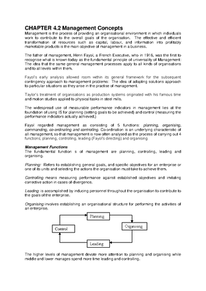 MIS Chapter 4 - Chapter 4: SYSTEMS AND MANAGEMENT CONCEPTS 4 SYSTEMS ...