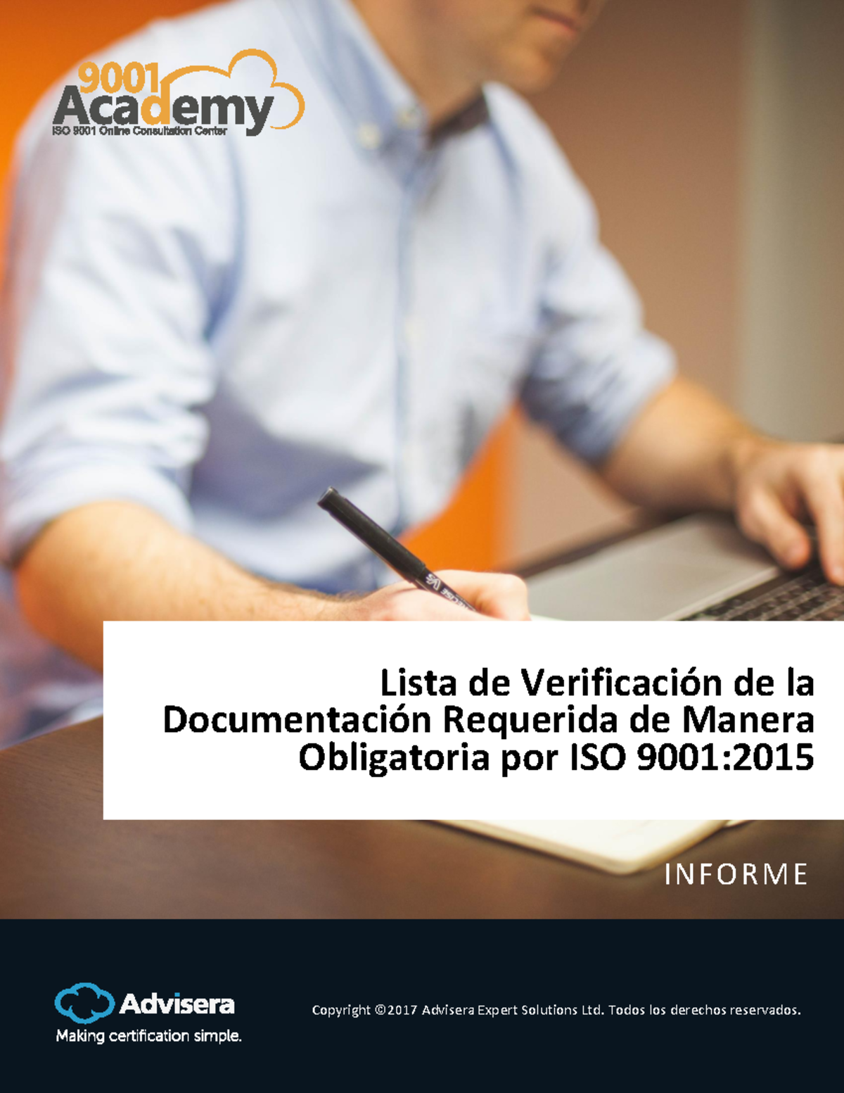 Checklist of ISO 9001 2015 Mandatory Documentation ES - Lista de ...