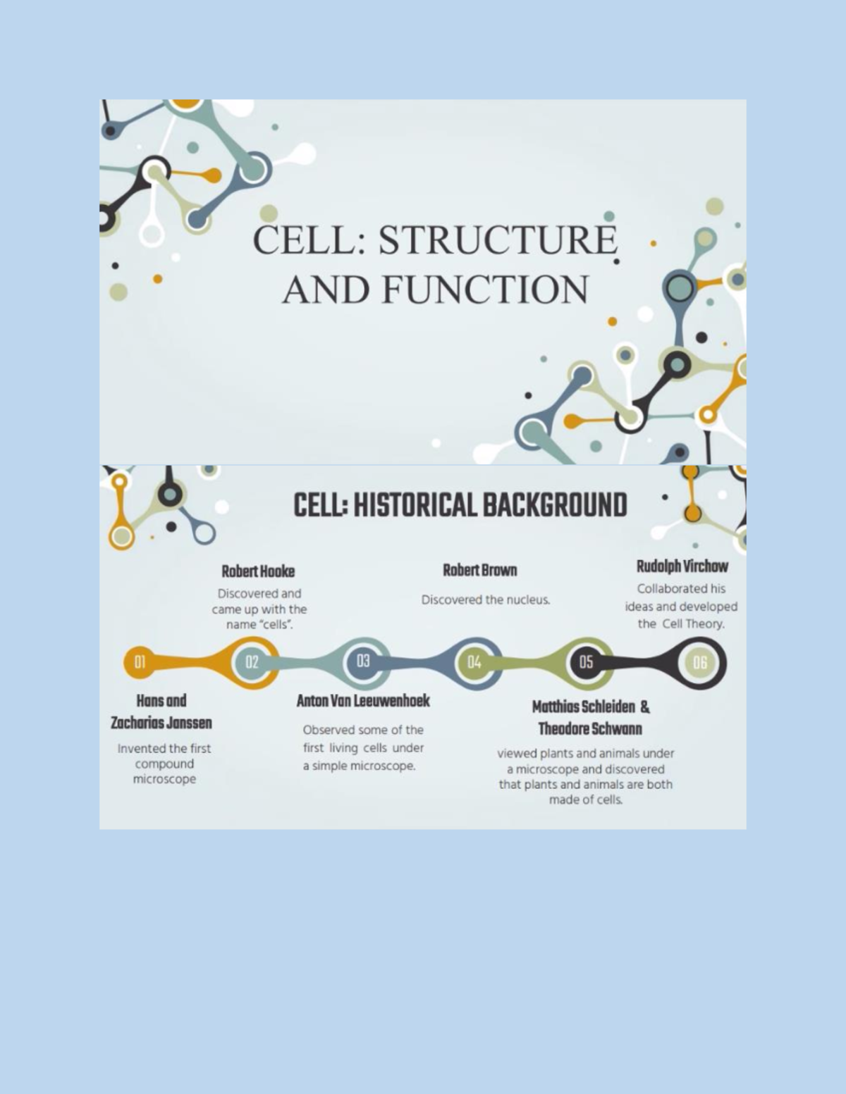 Cell Structure - notes - Earth and Life Science - Studocu