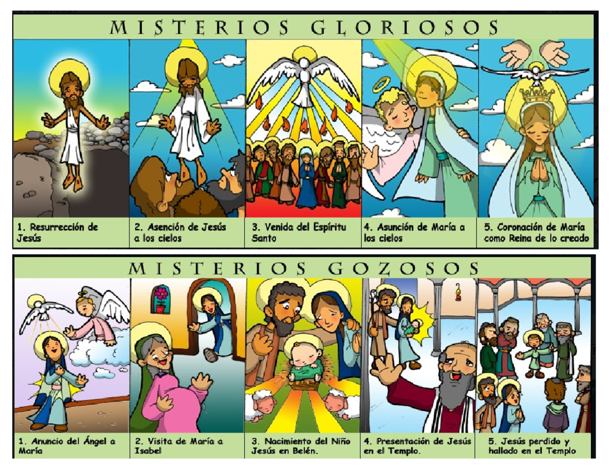 LOS Misterios - Religión - Comunicación - Studocu