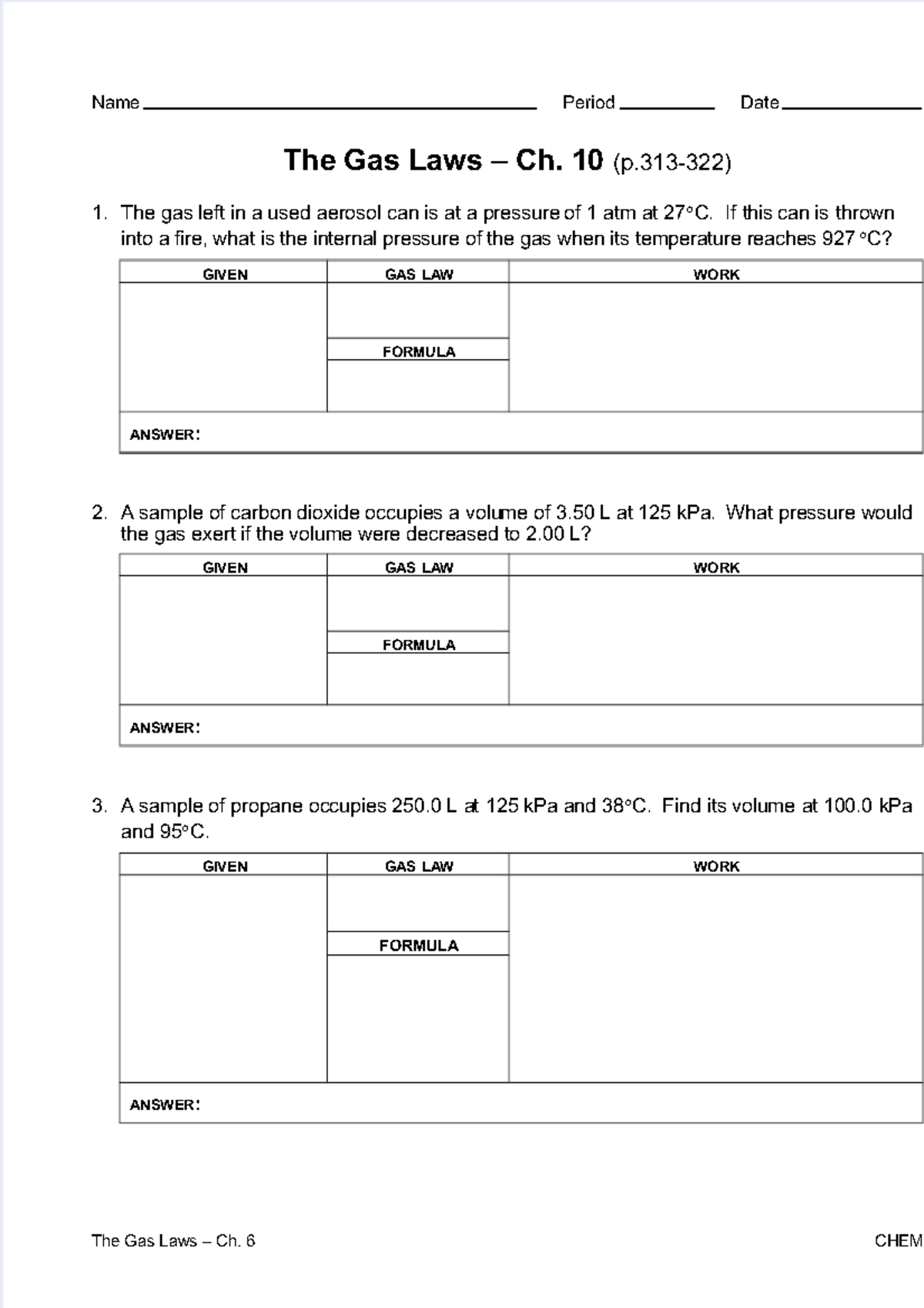 Worksheet-gas-laws - Task - 5/19/2018 WorksheetGasLaws-slidepdf - Studocu