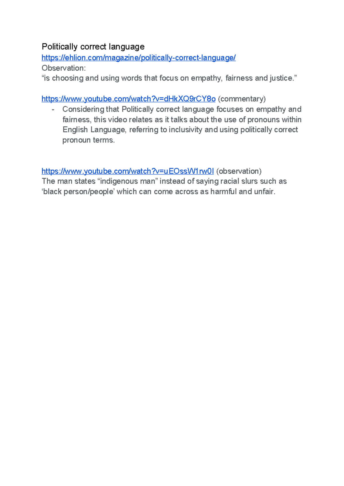 english language - Politically correct language ehlion/magazine ...