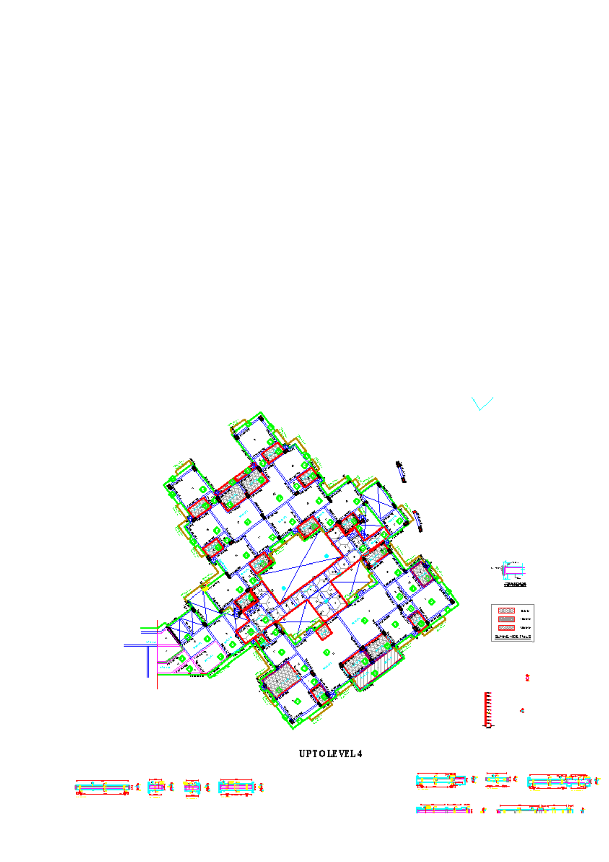 (PRO NO 154 ) T3 75 76 77 78 79 80 81 82 83. Tower 3 Level 4 BEAM ...