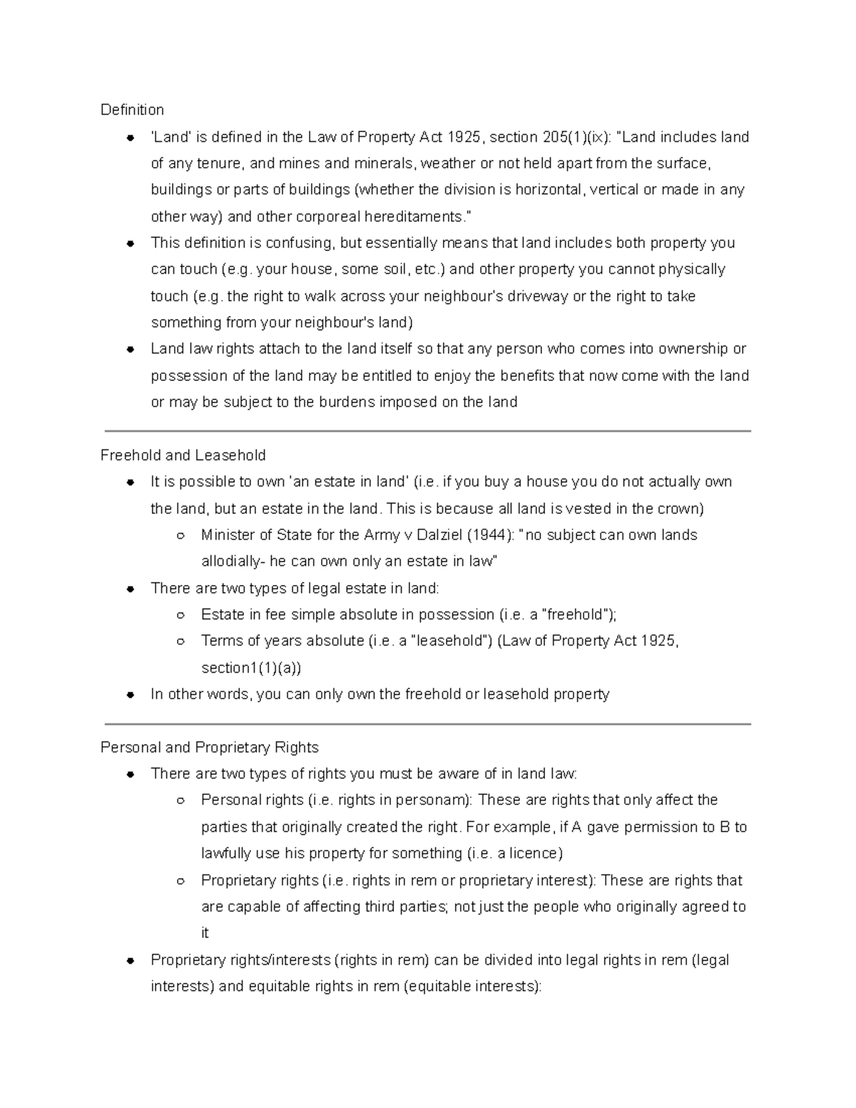 Meaning Of Land In Law at James Fontanez blog