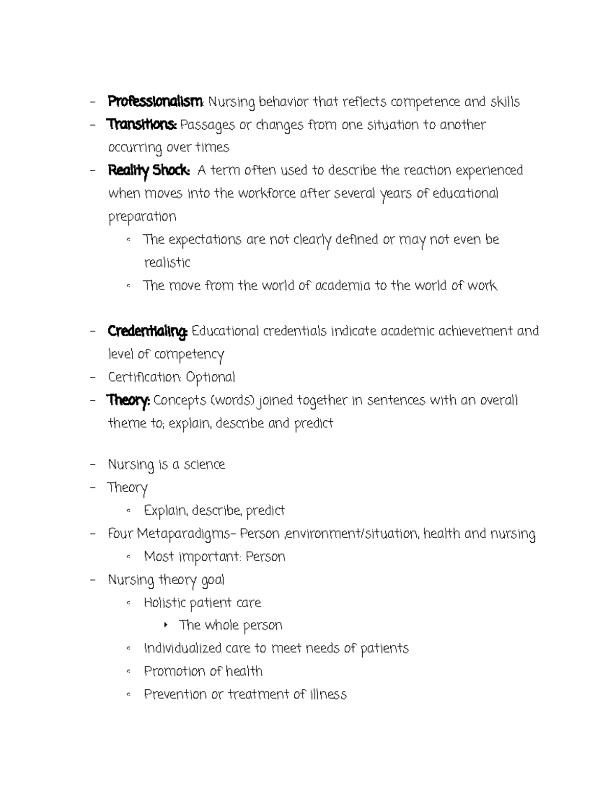 NRS 100 - This is includes notes for this course and potential material ...