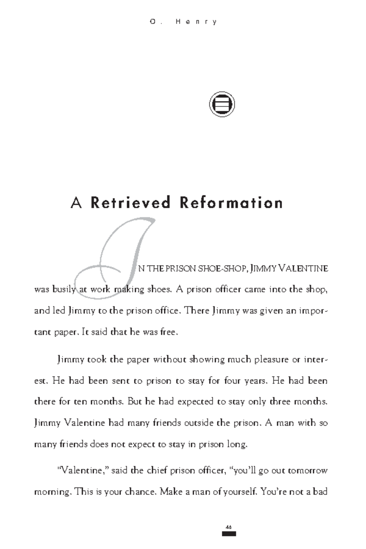 A-retrieved-reformation - O. H e n r y p I A R e t r i e v e d R e f o ...