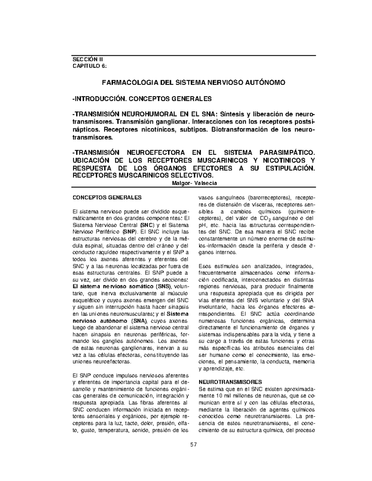 Malgor- Valcesia V1 - Capitulo 6 I - SECCIÓN II CAPITULO 6 ...
