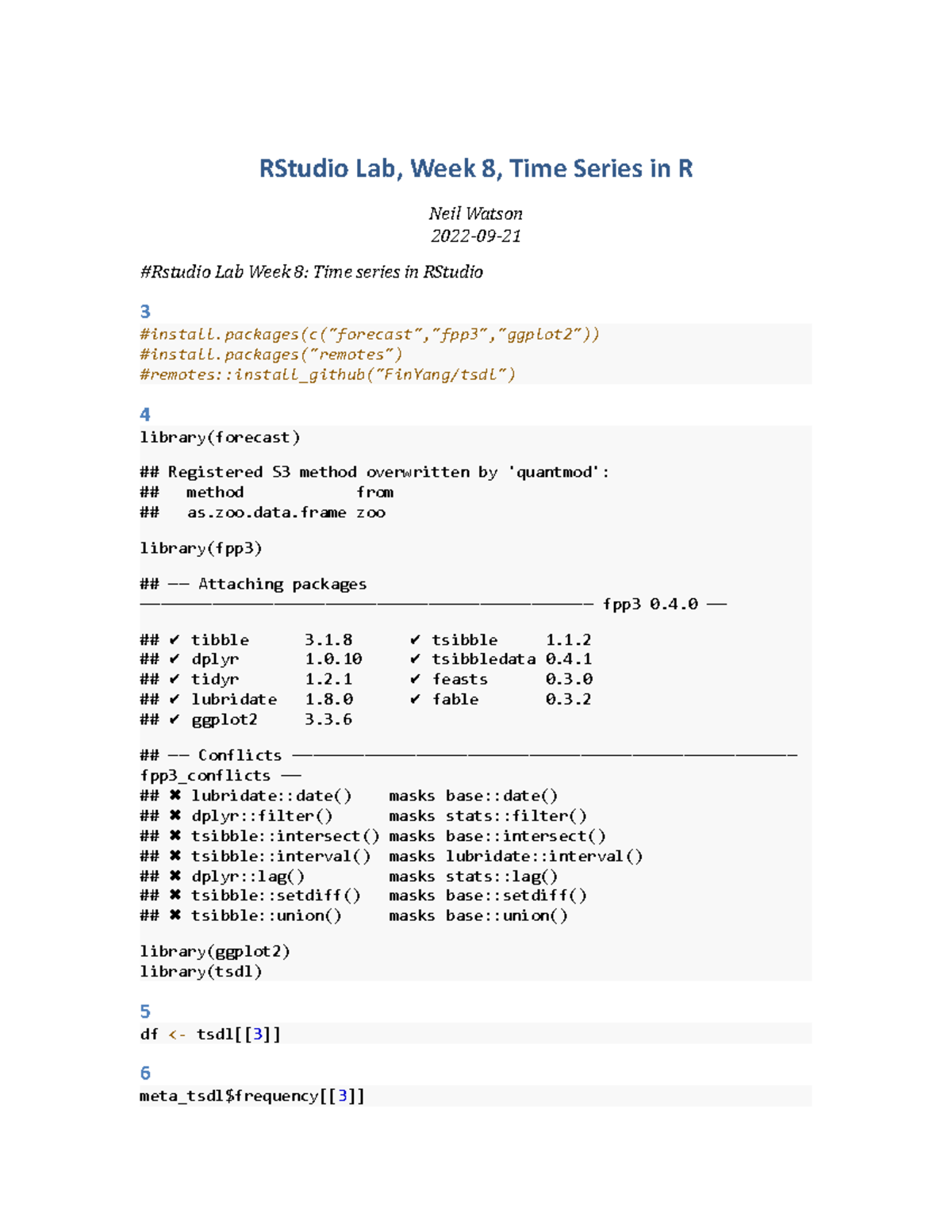 RStudio-Lab,-Week-8,-Time-Series-in-R - RStudio Lab, Week 8, Time Series in R Neil Watson 2022 ...