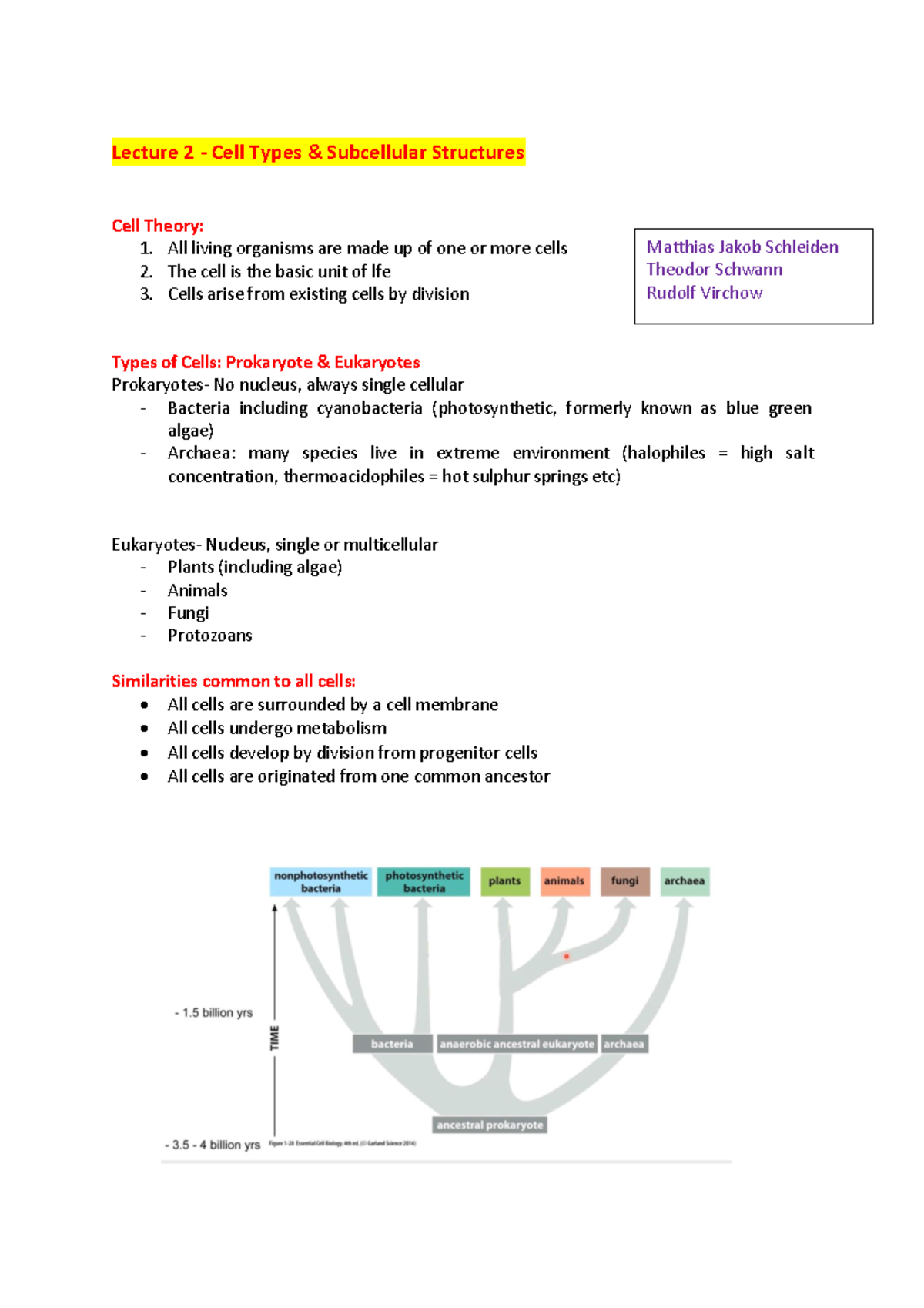 Lab Report Formative - Lecture 1 - 12 cell bio and neuroscience year 1 ...