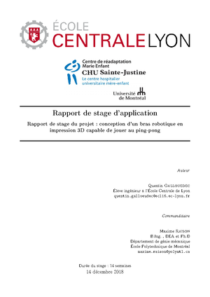Rapport-de-stage-pédiatrie 1er-année - Introduction : Pour moi le stage ...