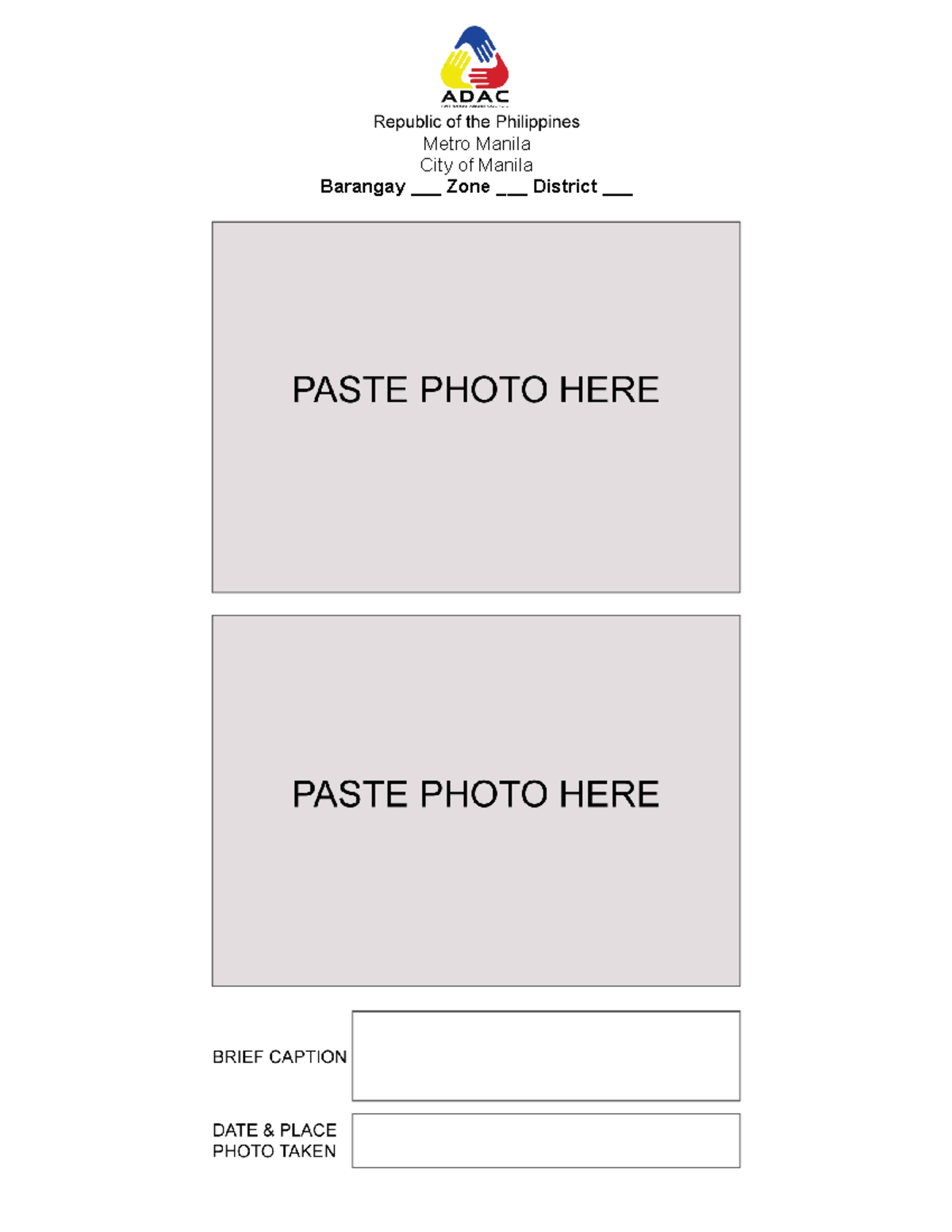 Badac Template - Photo Documentation - Business Management - Metro ...