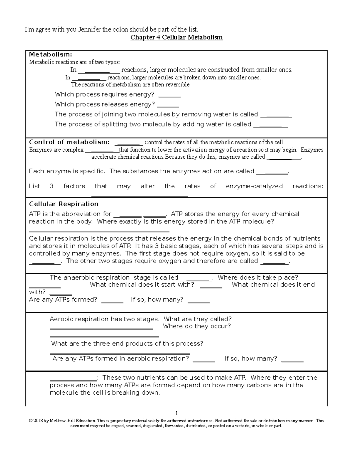 Chapter 4 Outline - I'm agree with you Jennifer the colon should be ...