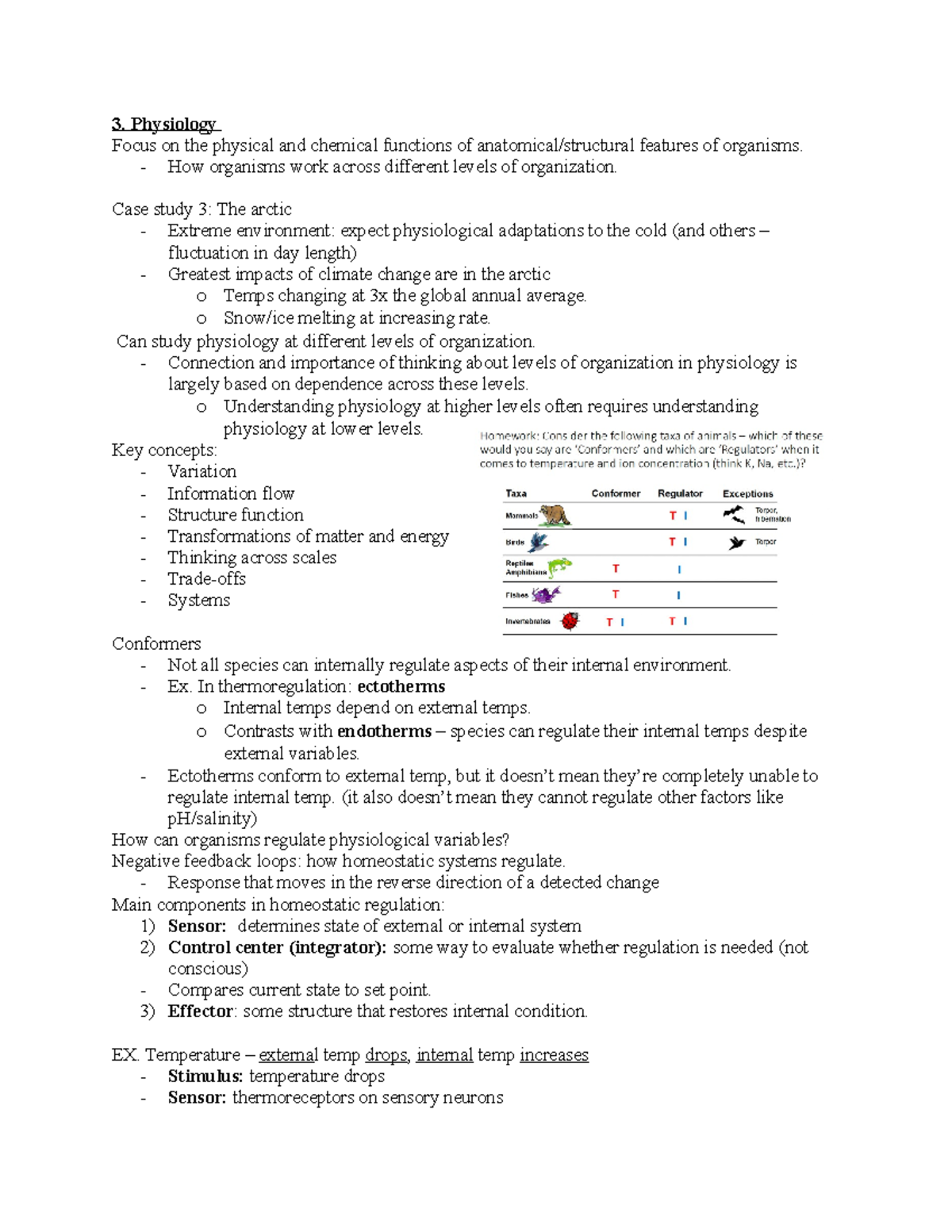 3. Physiology - Physiology Focus on the physical and chemical functions ...