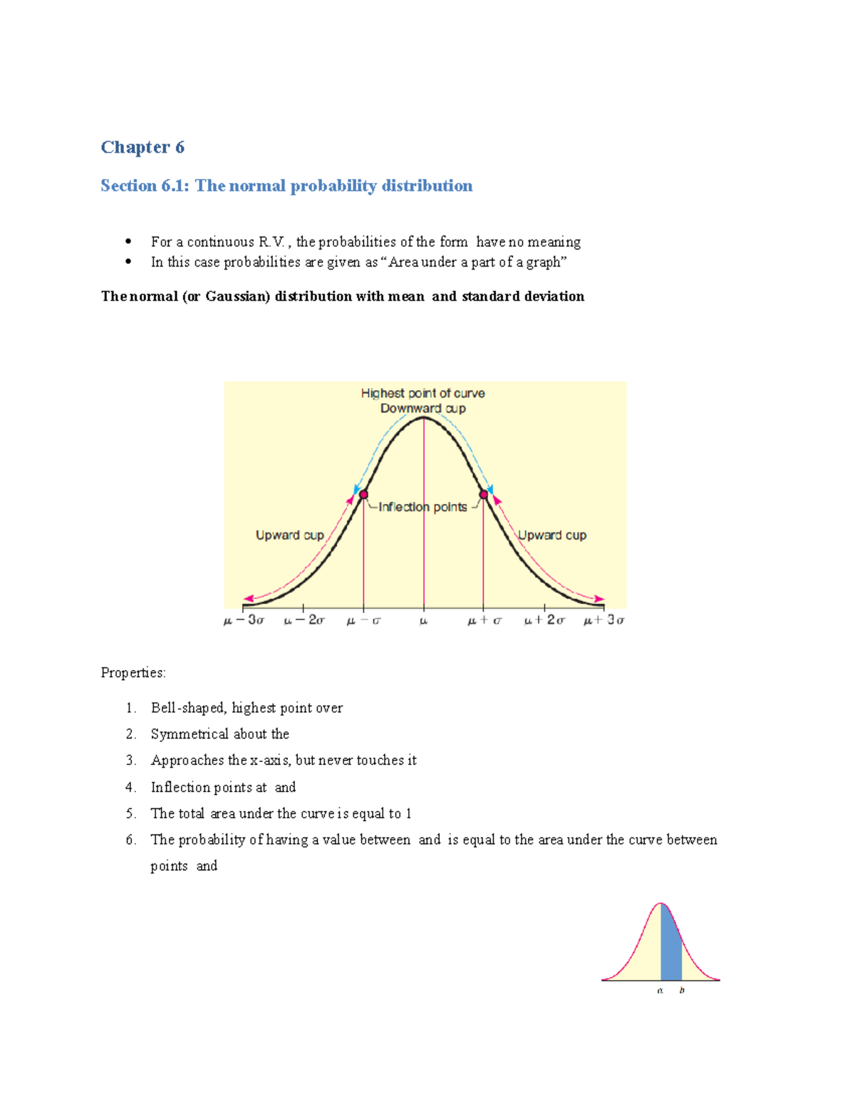 Chapter 6 Notes - McCaa Summer 2022 Basic Statistics Online Course ...