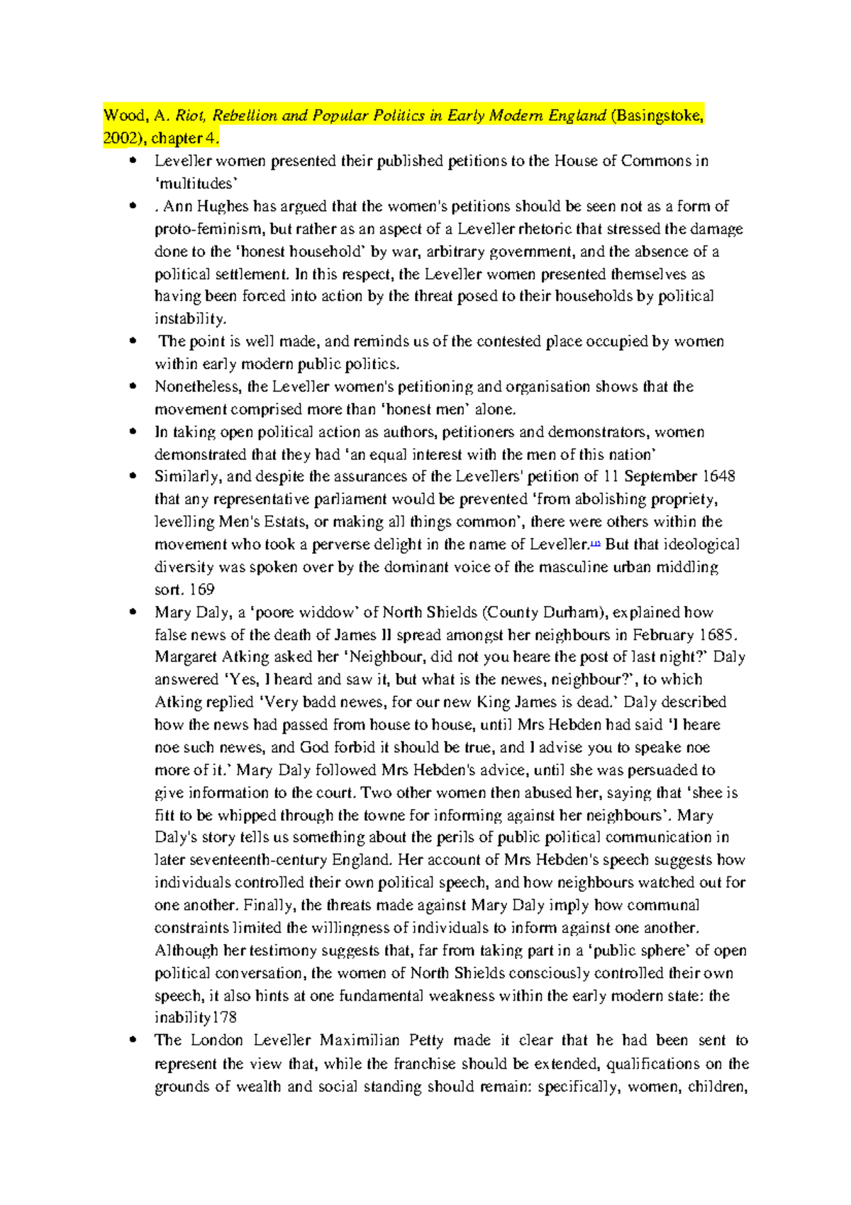 Research Riot, Rebellion and Popular Politics in Early Modern England ...