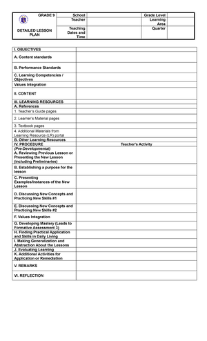 Lesson PLAN IN ORAL Communication Dcnhs SHS - Dagupan City National ...