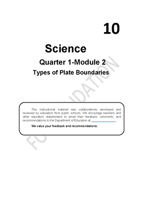 Science 10 - Unit 1 - Notes - 10 Science Material Unit 1 This book was ...