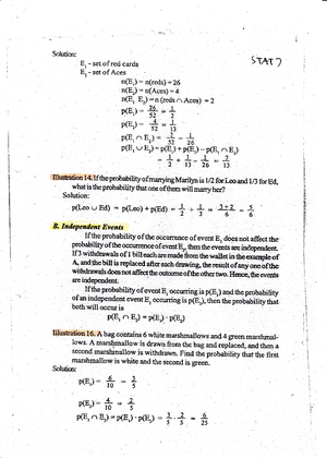 Stats handout - A Reviewer for statistics. - - Studocu