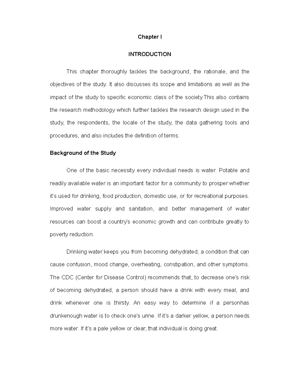 Chapter I (Introduction) done - Chapter I INTRODUCTION This chapter ...