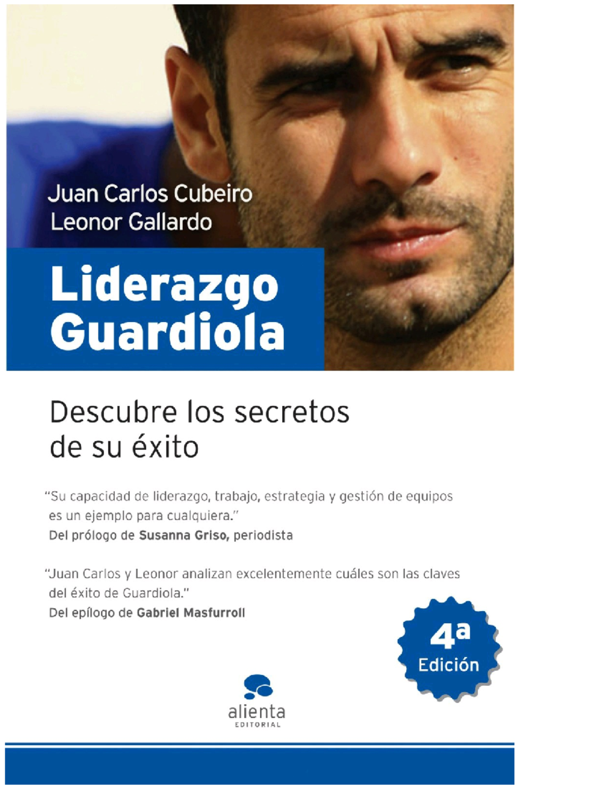 Libro Liderazgo Guardiola EL PUTO AMO DEL TEXTO - Índice Portada ...