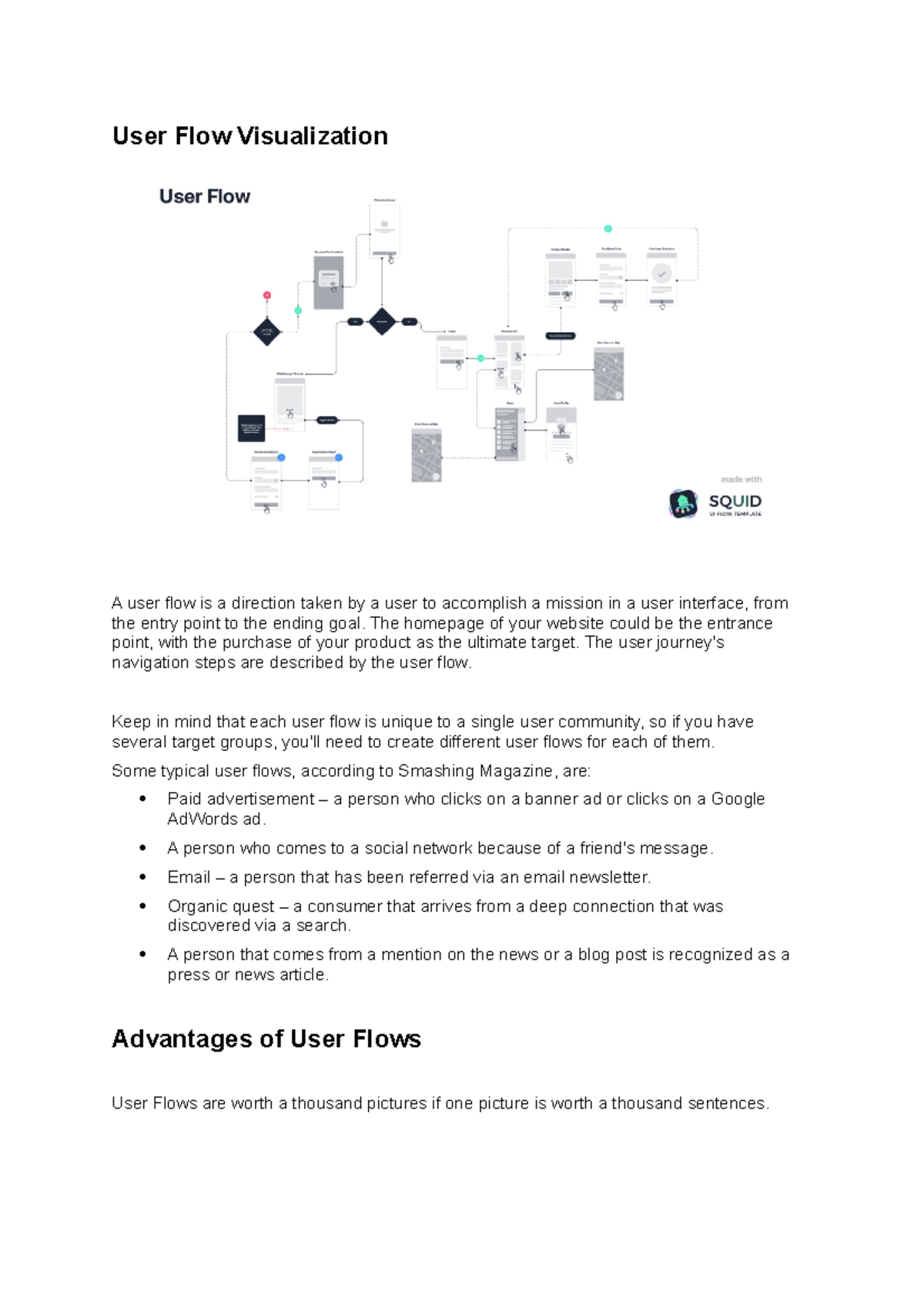 User+flow+visualization - User Flow Visualization A user flow is a ...
