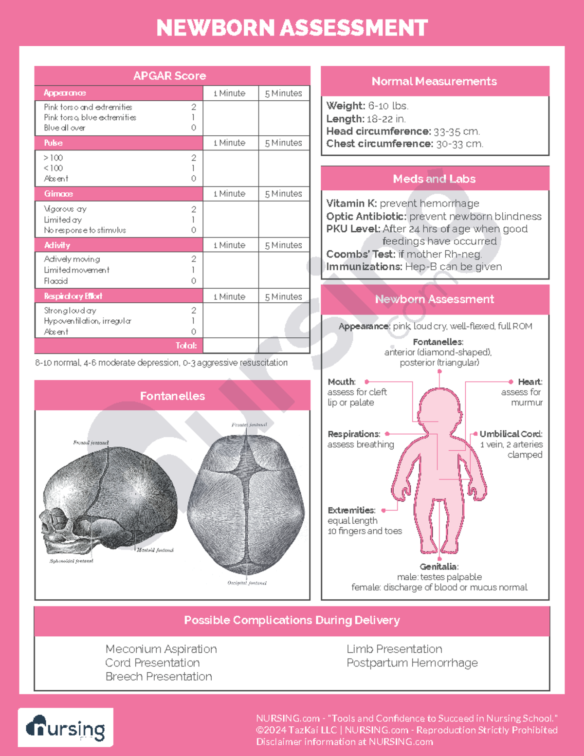 Cs-ob-001-newborn assessment-1 - NEWBORN ASSESSMENT 8-10 normal, 4-6 ...