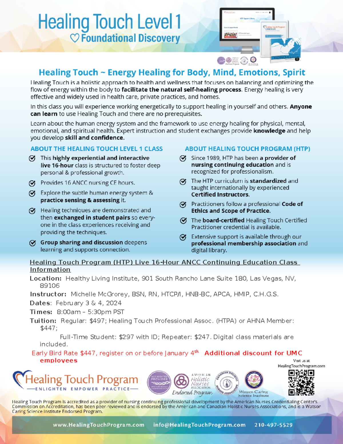 Registration Form - February 2024 HTP L1 07-2023 - Healing Touch Program (HTP) Live 16-Hour ANCC ...