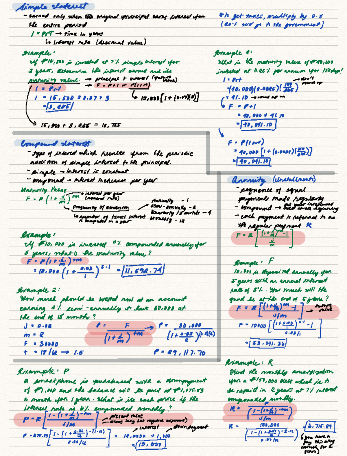 Math in Finance - Math in the Modern World - Studocu